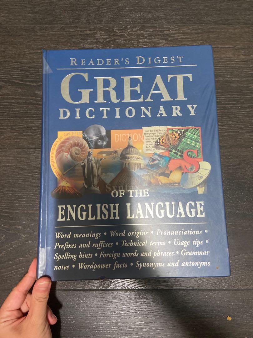 Big Dictionary Reader’s Digest (1200 pages), Hobbies & Toys, Books ...