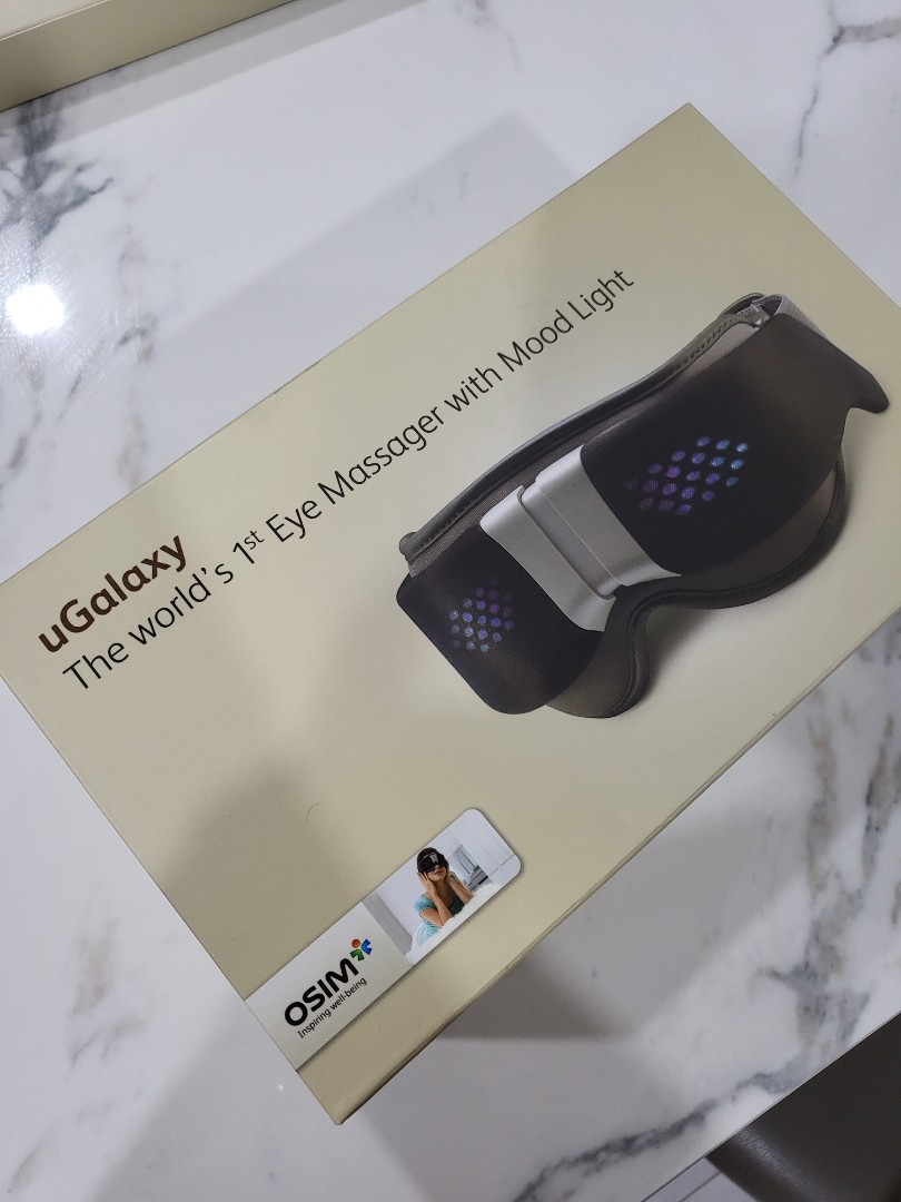 BN OSIM uGalaxy eye massenger, Health & Nutrition, Massage Devices on ...