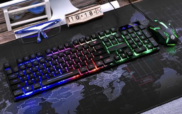 Bn Rgb Gaming Keyboard And Mouse Set Computers And Tech Parts And Accessories Computer Keyboard On