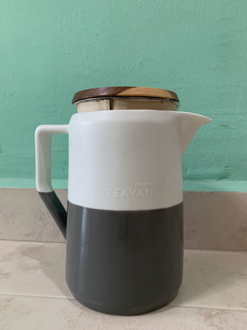 [BRAND NEW] Starbucks Teavanna Infuser Teapot., Furniture & Home Living ...