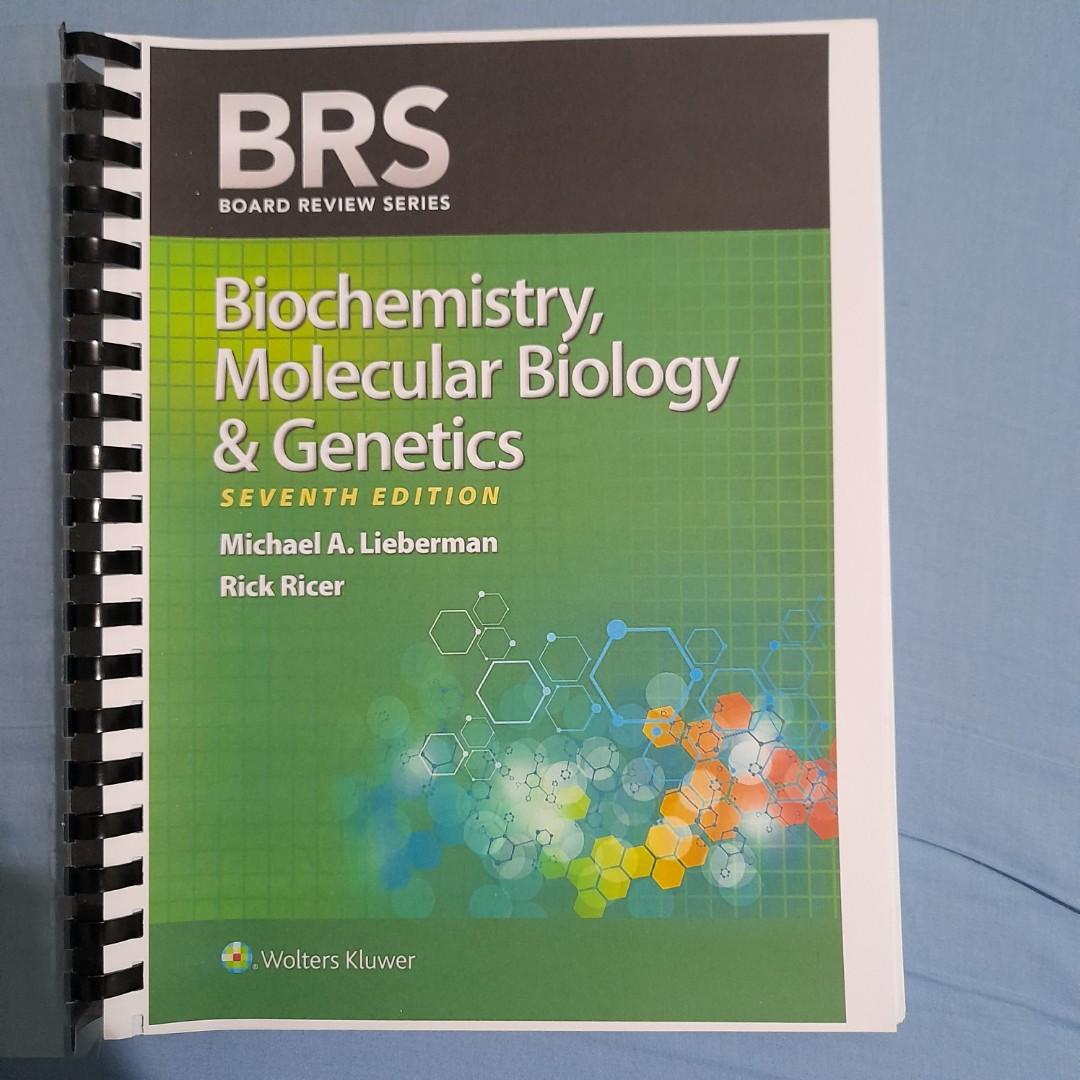 BRS Biochemistry, Molecular Biology, and Genetics 7th ed, Hobbies ...