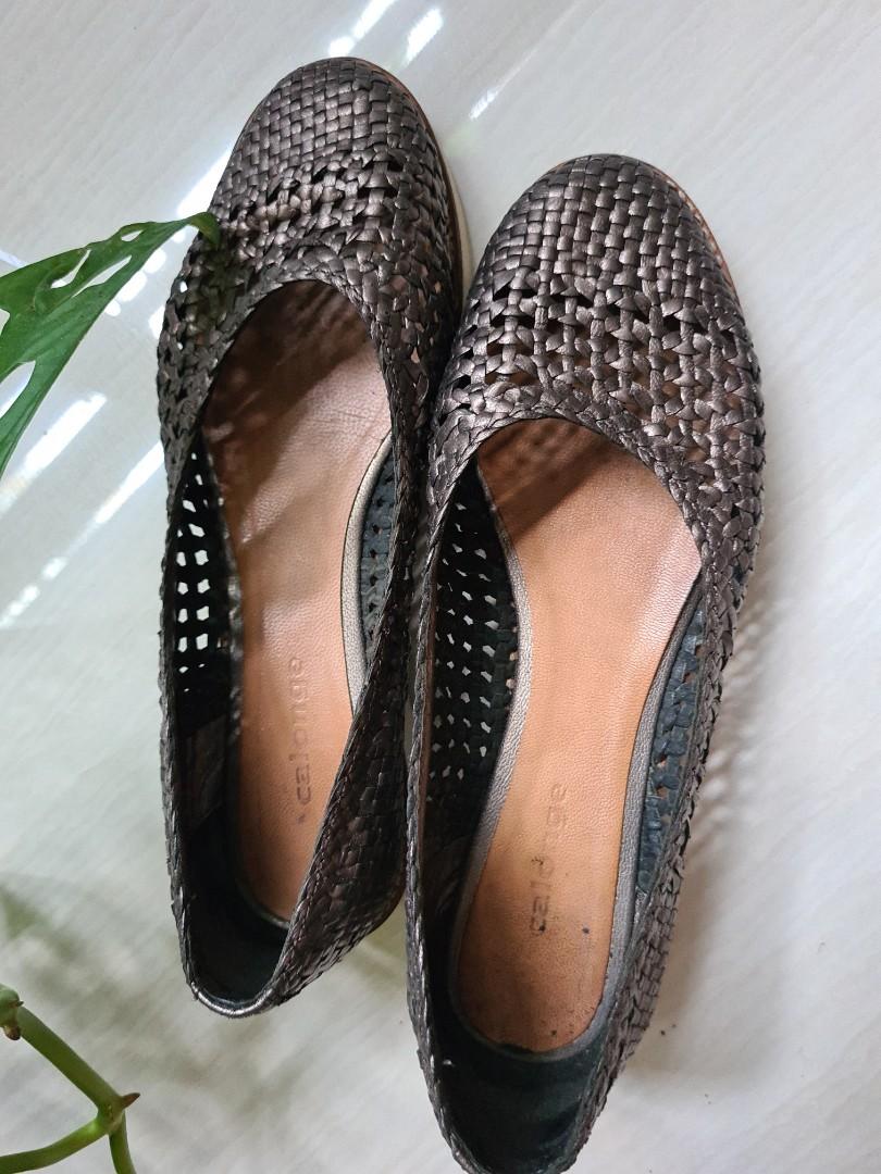 Calonge weave shoes, Women's Fashion, Footwear, Flats on Carousell