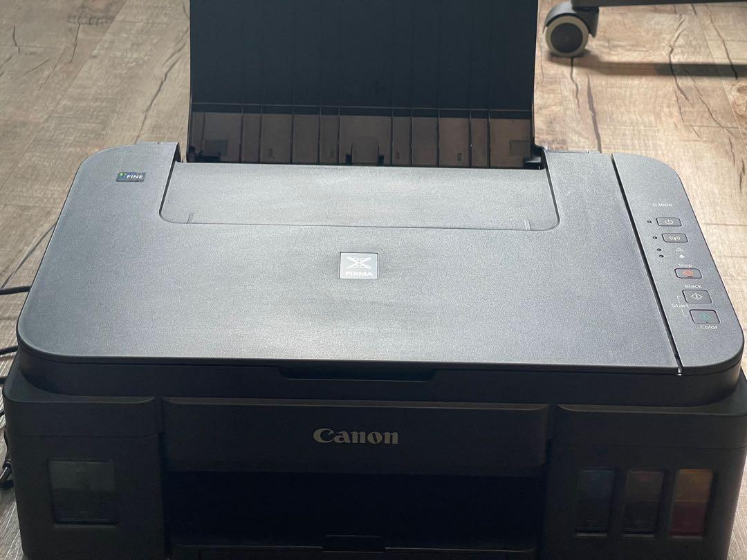 Canon PIXMA G3000 Printer Scanner Copy Copier WFH Sale, Computers ...