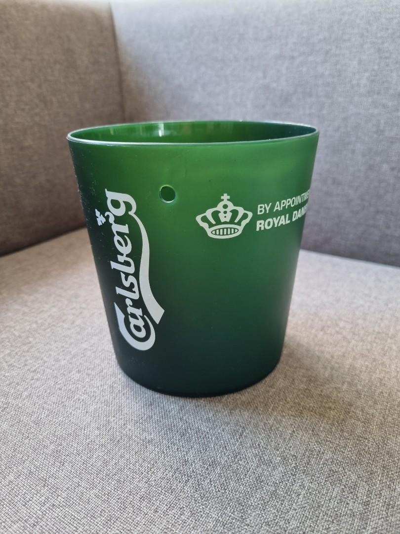 Carlsberg Small Ice Bucket, Furniture & Home Living, Kitchenware ...