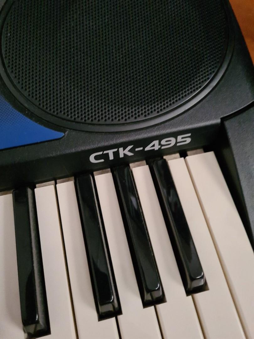 Casio CTK 495 digital keyboard, Hobbies & Toys, Music & Media, Musical ...