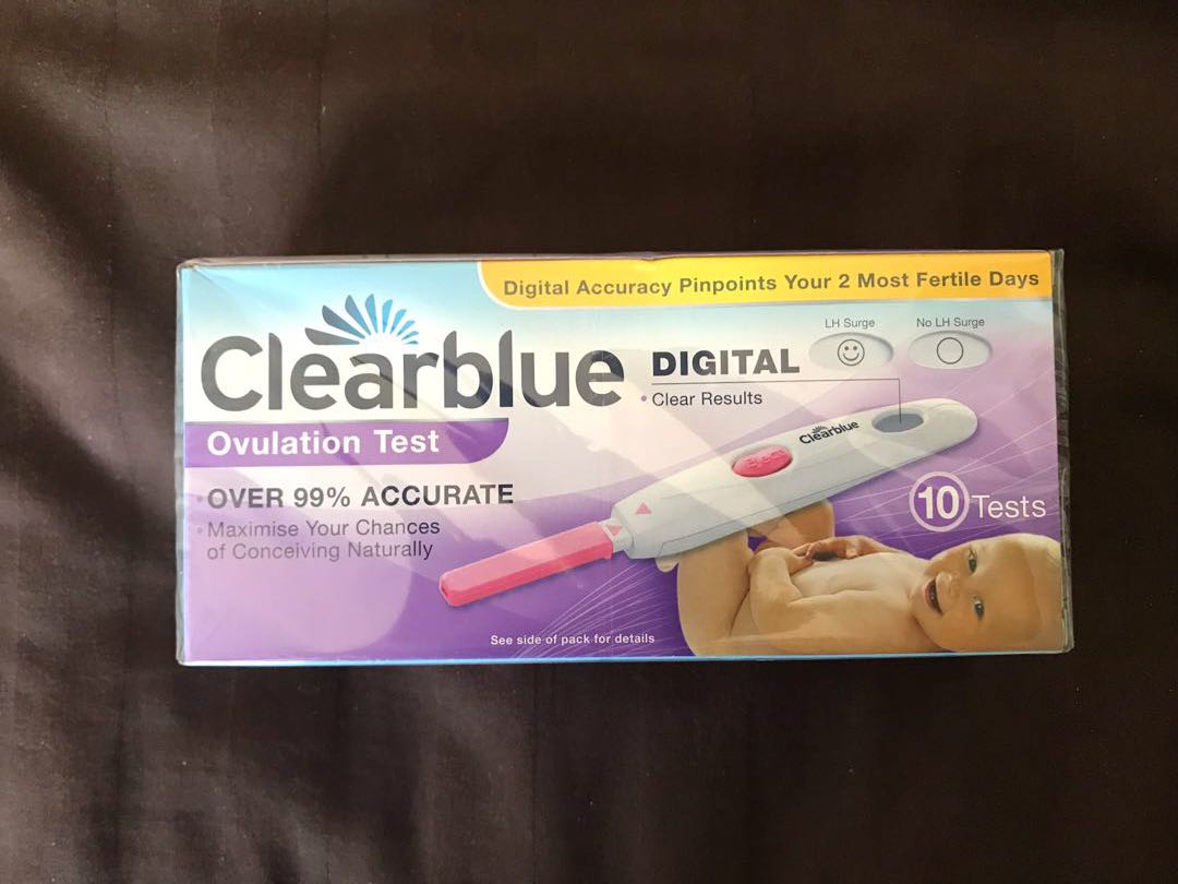 Clearblue Ovulation Kit, Health & Nutrition, Medical Supplies & Tools ...