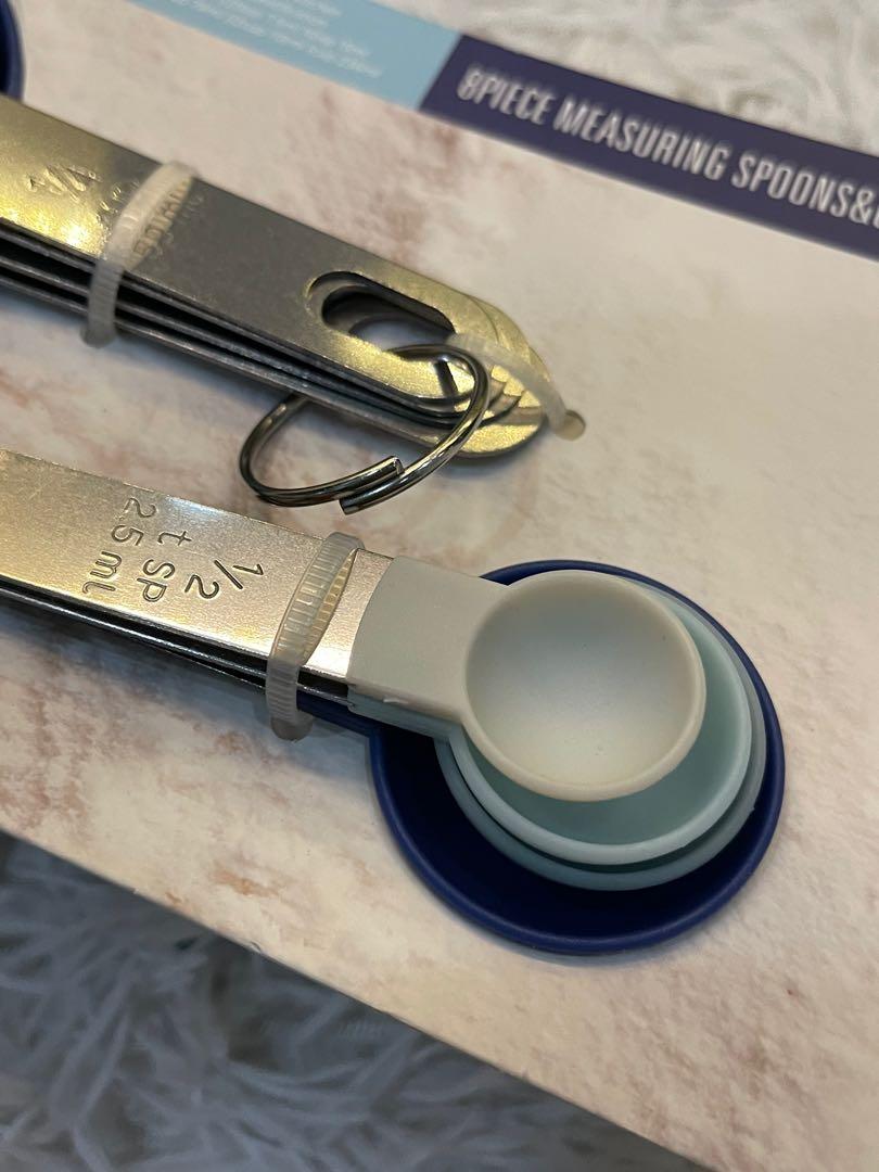 CWC - Cook With Color Measuring Cups and Spoon Set, Furniture & Home ...