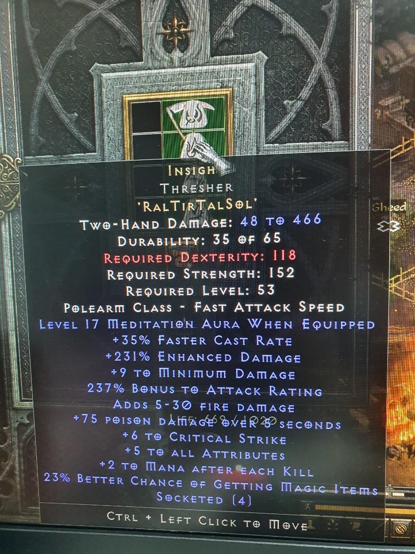 D2R - Perfect Insight!, Video Gaming, Gaming Accessories, In-Game ...