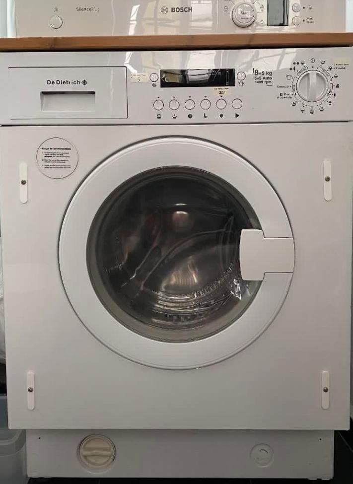 De Dietrich washing cum dryer, TV & Home Appliances, Washing Machines ...