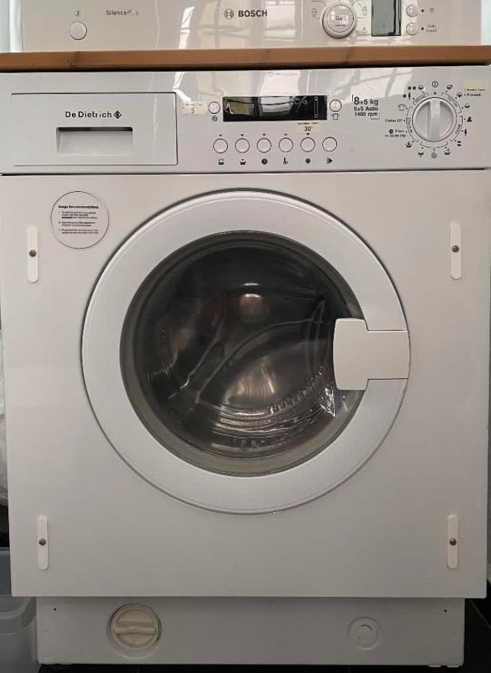 De Dietrich washing cum dryer, TV & Home Appliances, Washing Machines ...