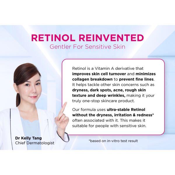 Derma Lab Double Power Retinol Concentrate 30ml, Beauty & Personal Care ...