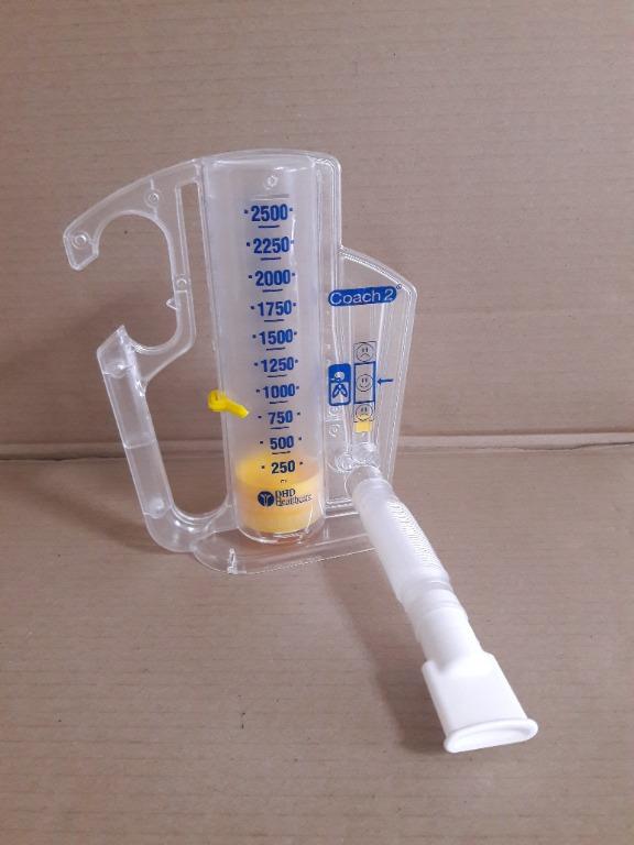 DHD Healthcare Coach 2 Incentive Spirometer, Health & Nutrition ...