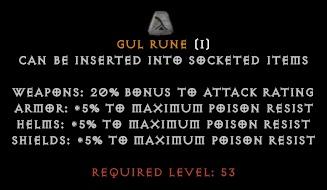 Diablo 2 resurrected - Gul Rune, Video Gaming, Video Games, Others on ...