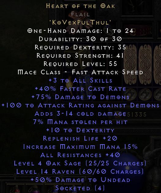 Diablo 2 Resurrected (D2R) - Full Lightning Sorceress Gear, Video ...