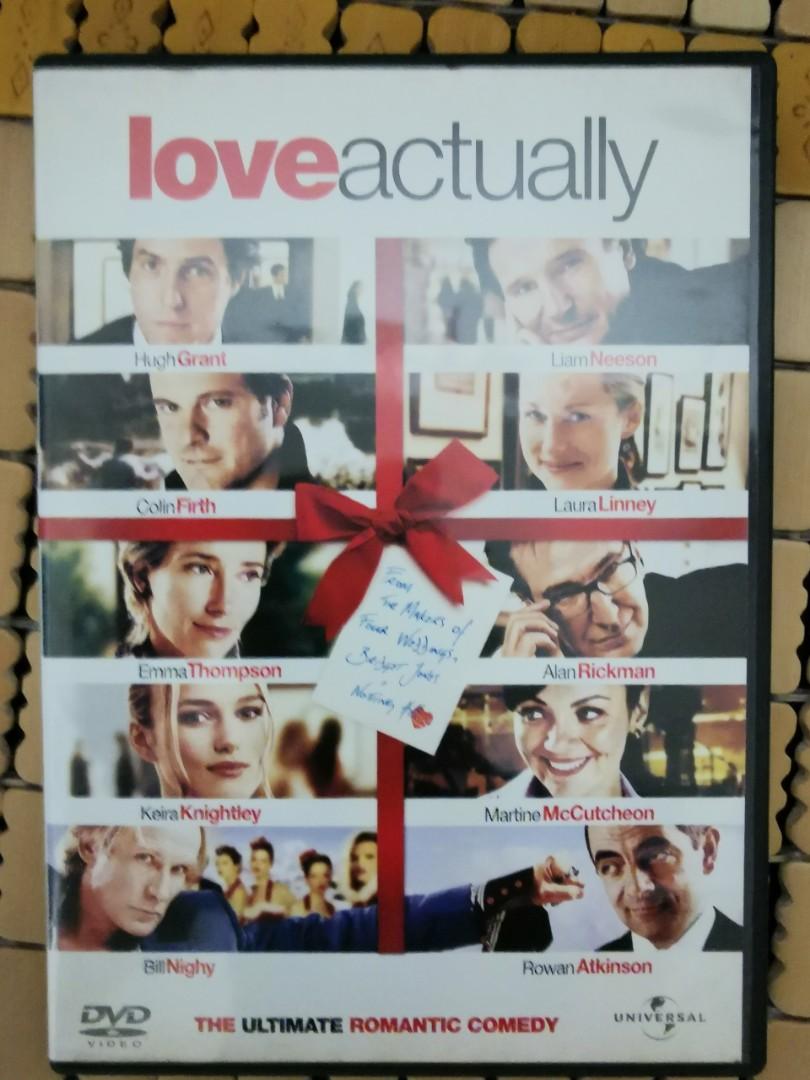 DVD Love Actually 真的戀愛了, 興趣及遊戲, 音樂、樂器 & 配件, 音樂與媒體 - CD 及 DVD - Carousell