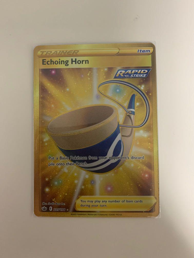 Echoing Horn Chilling Reign 225/198 Pokemon TCG, Hobbies & Toys ...
