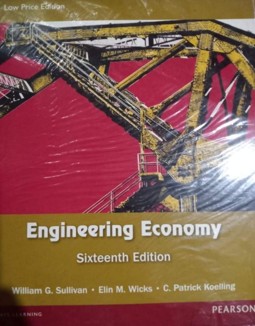 Engineering Economy 16th Edition, Hobbies & Toys, Books & Magazines ...