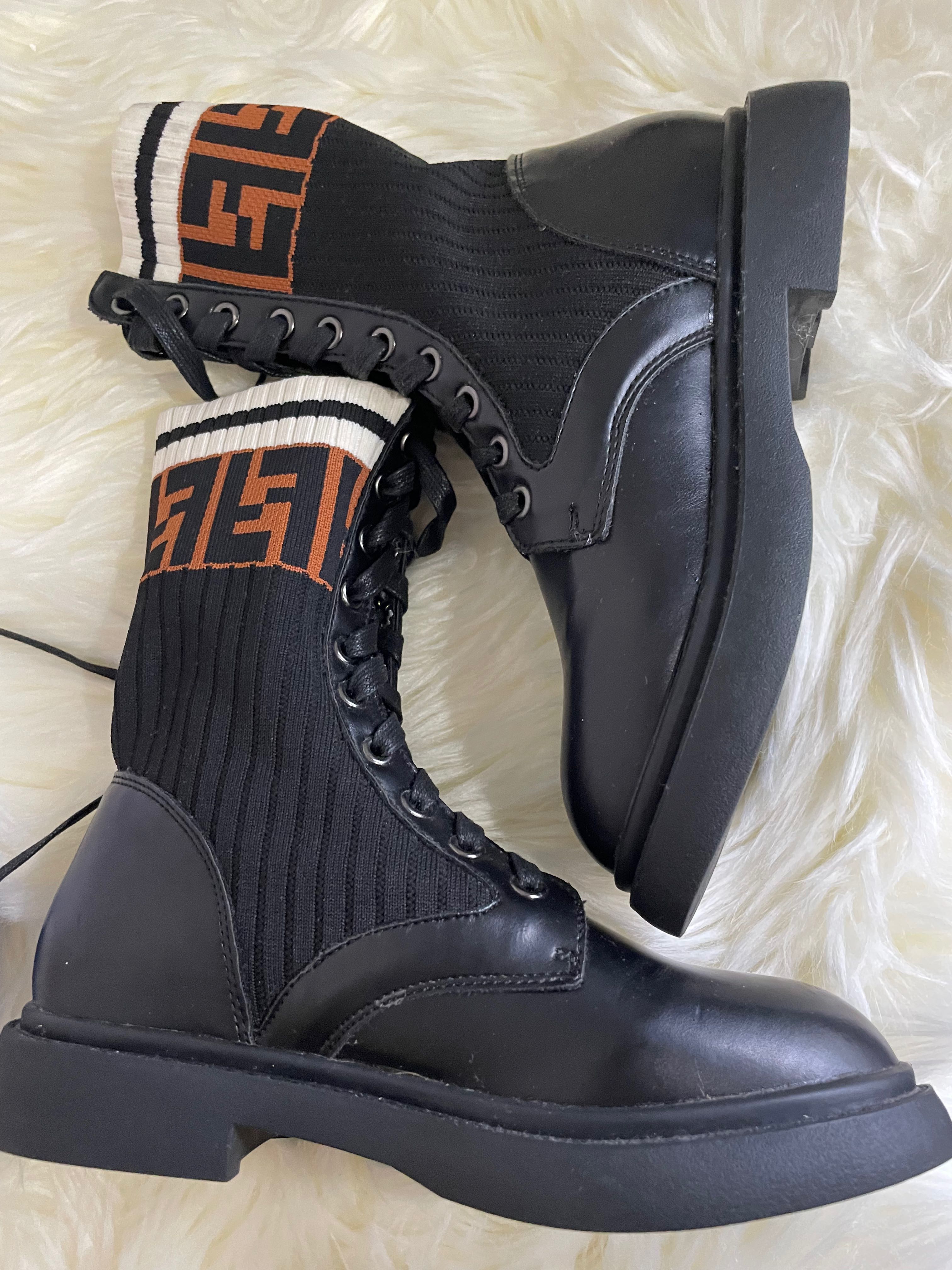 Fendi Boots, Women's Fashion, Footwear, Sneakers on Carousell