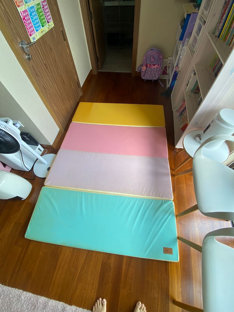 Folding play mat, Babies & Kids, Baby Nursery & Kids Furniture ...