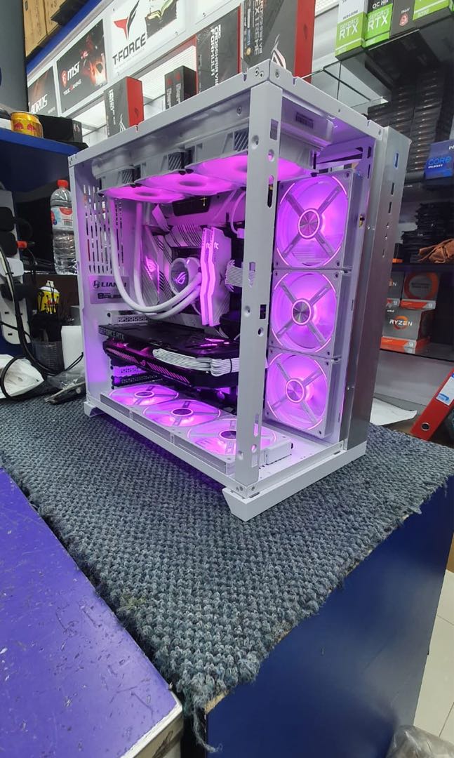 Gaming white theme PC, Computers & Tech, Desktops on Carousell