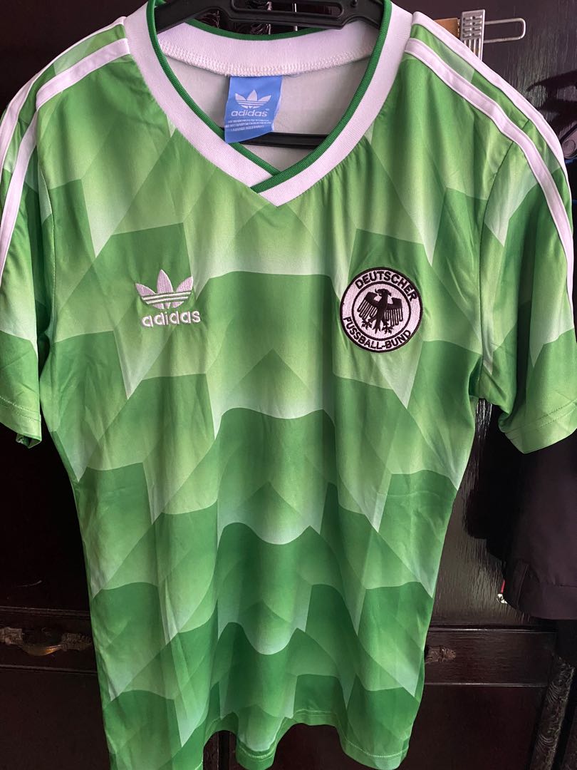 Germany 1990 Away Kit, Men's Fashion, Activewear on Carousell