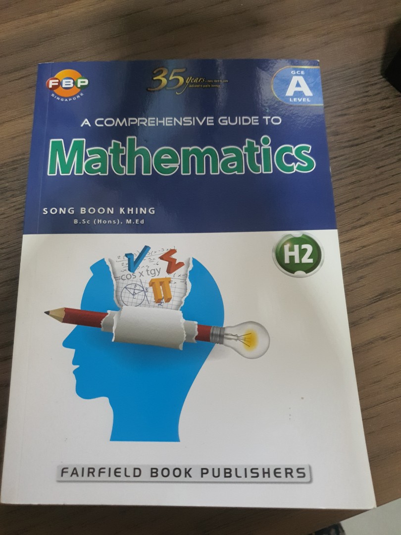H2 maths guide book, Hobbies & Toys, Books & Magazines, Assessment ...