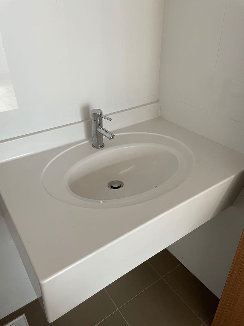 HDB Premium Sink - Rectangular, Furniture & Home Living, Bathroom ...