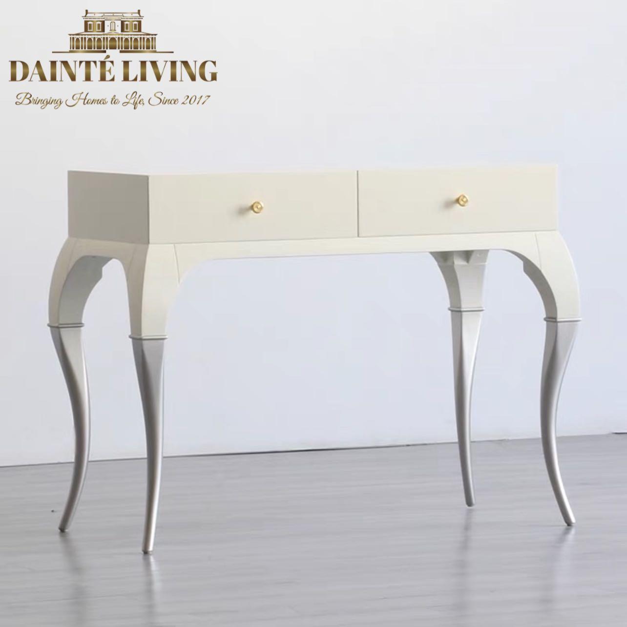 HIGH-NEES French Modern Hallway Console Table/Dressing Table | Bepoke ...
