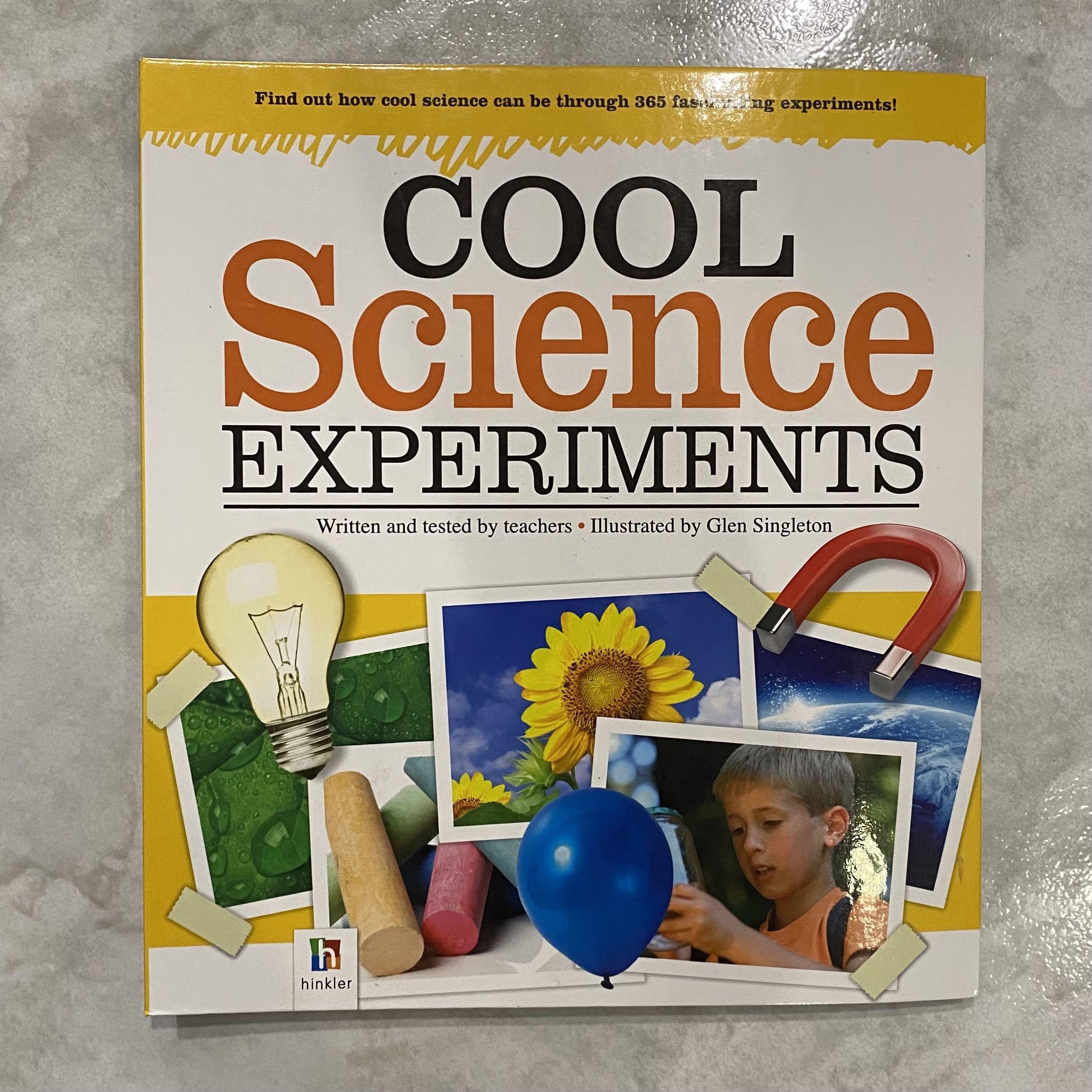 HINKLER Cool Science Experiments (Folder set), Hobbies & Toys, Books ...