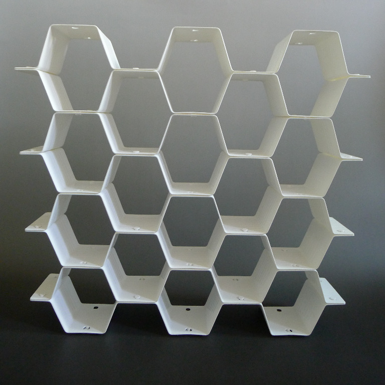 Honeycomb design display stand for small figures, Hobbies & Toys, Toys ...