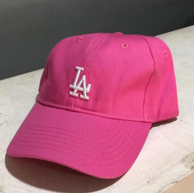 Hot Pink MLB Cap, Men's Fashion, Watches & Accessories, Caps & Hats on ...