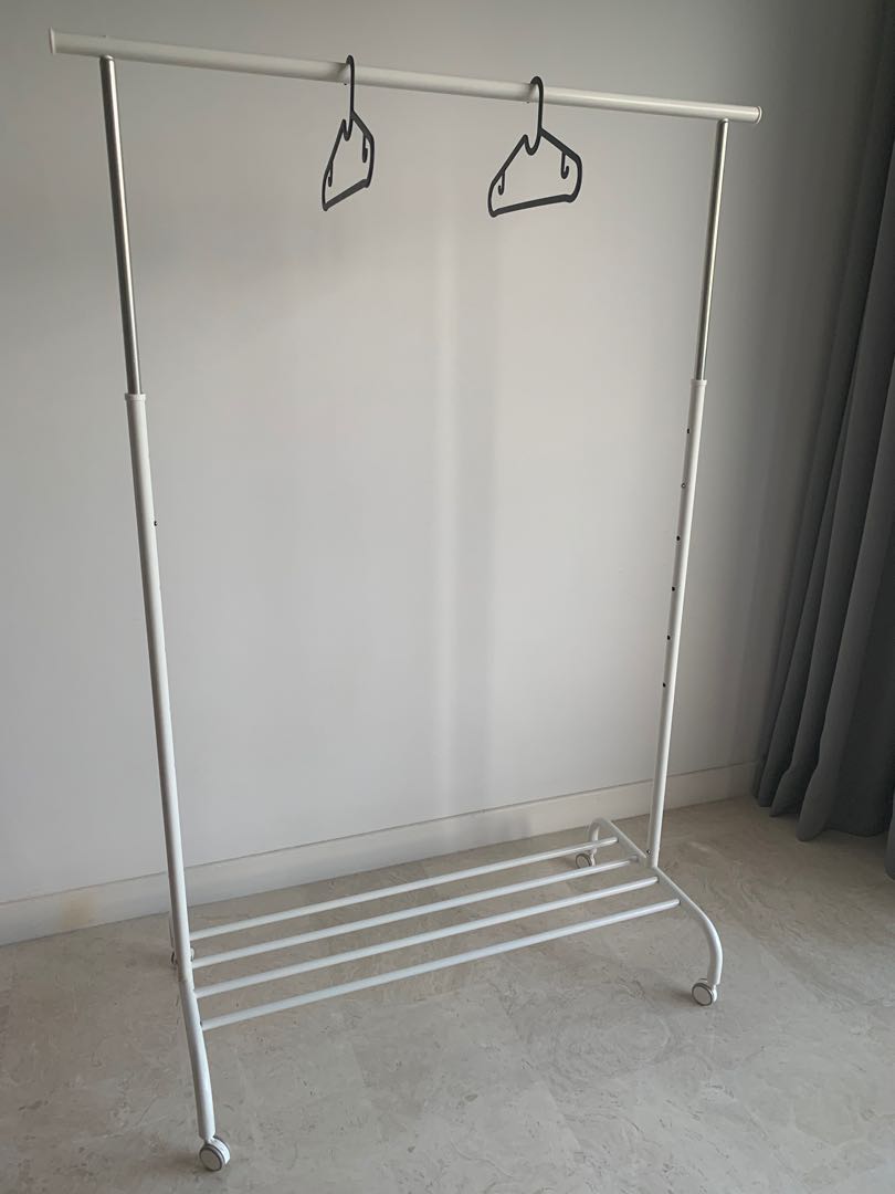 Ikea clothes rack, Furniture & Home Living, Furniture, Shelves ...