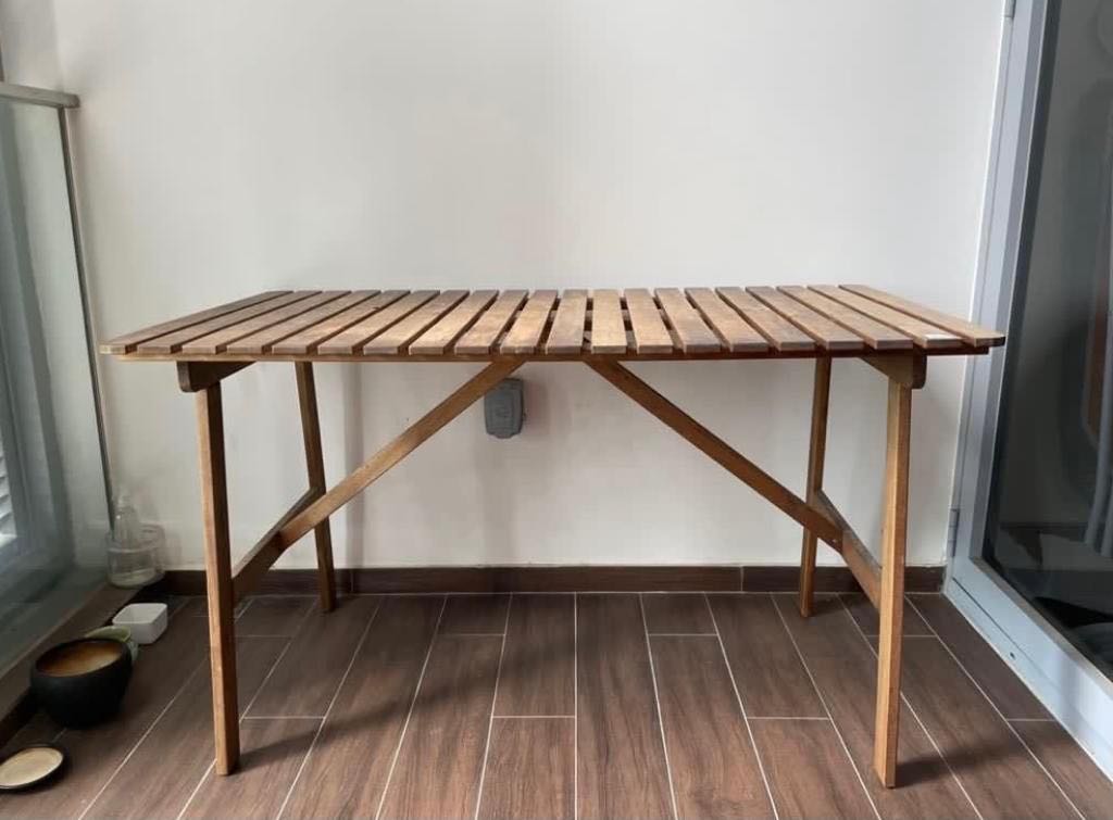 IKEA Falholmen - Outdoor Dining Table, Furniture & Home Living ...