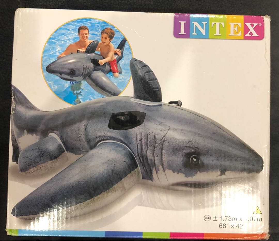 Intex Shark Float, Babies & Kids, Infant Playtime on Carousell