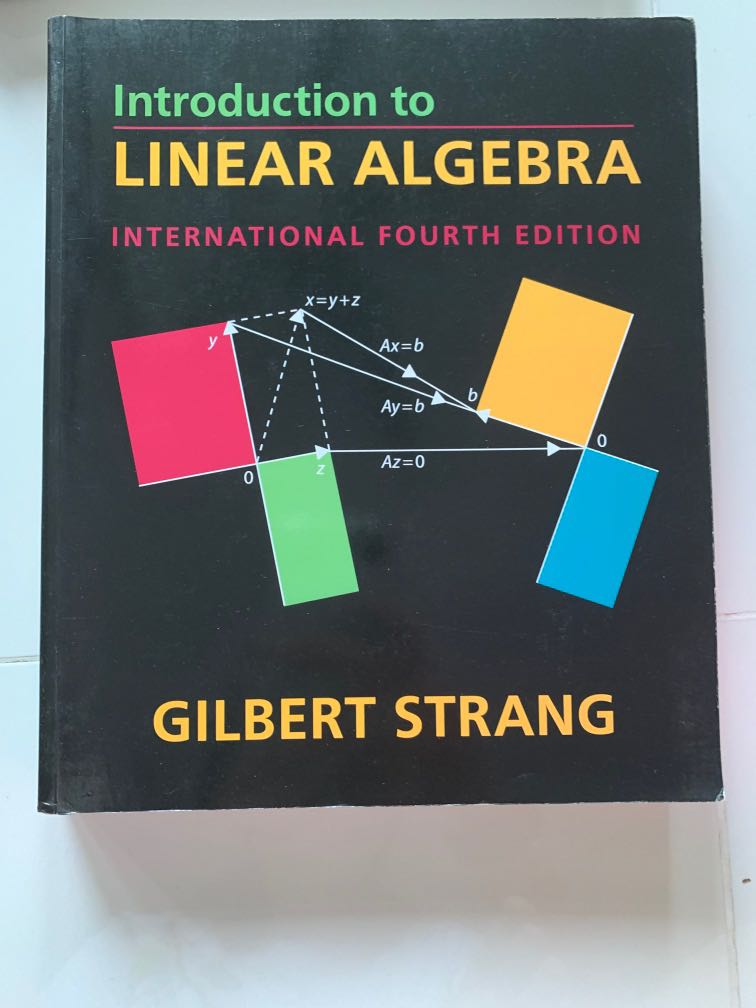 Introduction to Linear Algebra Gilbert Strang, Hobbies & Toys, Books ... Introduction to Linear Algebra Gilbert Strang, Hobbies & Toys, Books ...
