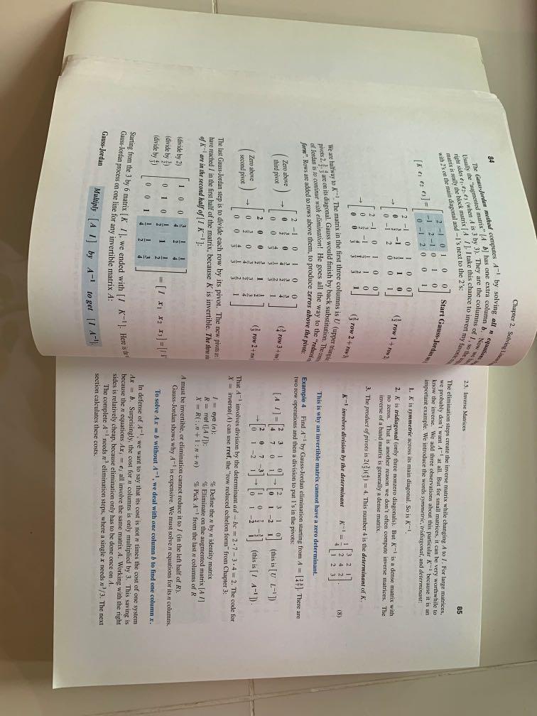 Introduction to Linear Algebra Gilbert Strang, Hobbies & Toys, Books ...
