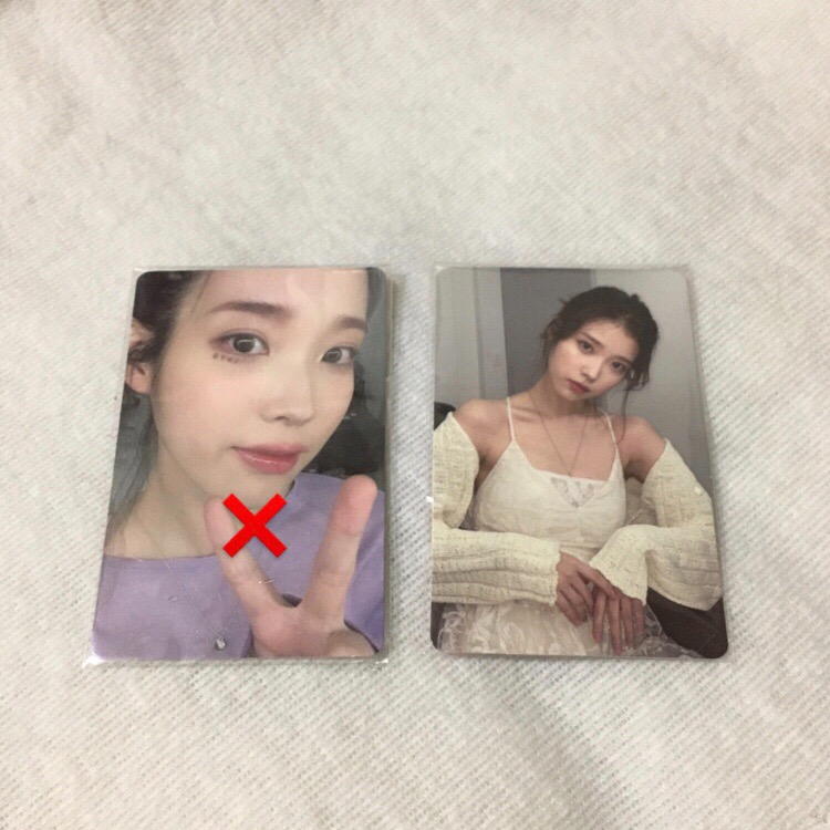 IU LILAC (hilac ver.) official photocard, Hobbies & Toys, Memorabilia ...