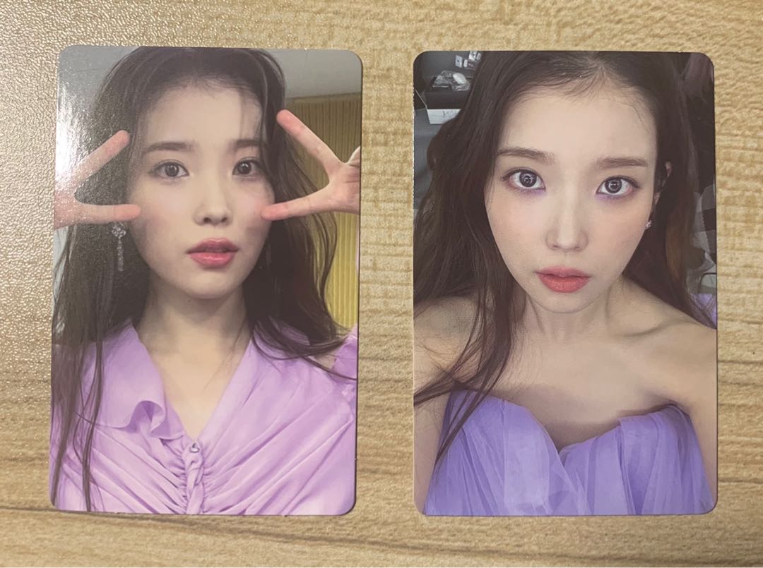 IU Lilac/Bylac Photocards, Hobbies & Toys, Memorabilia & Collectibles, K-Wave on Carousell