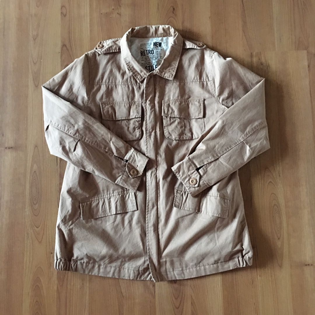 Japanese brand military jacket, Men's Fashion, Coats, Jackets and ...
