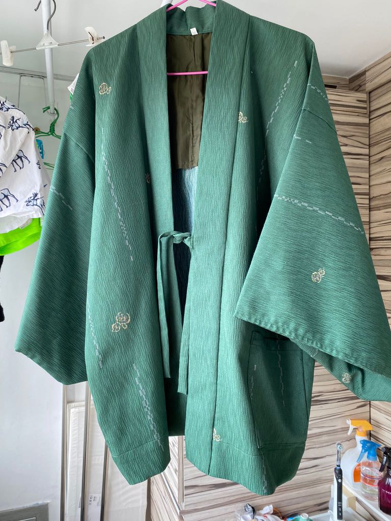 Japanese short sleeve robe, Men's Fashion, Coats, Jackets and Outerwear ...
