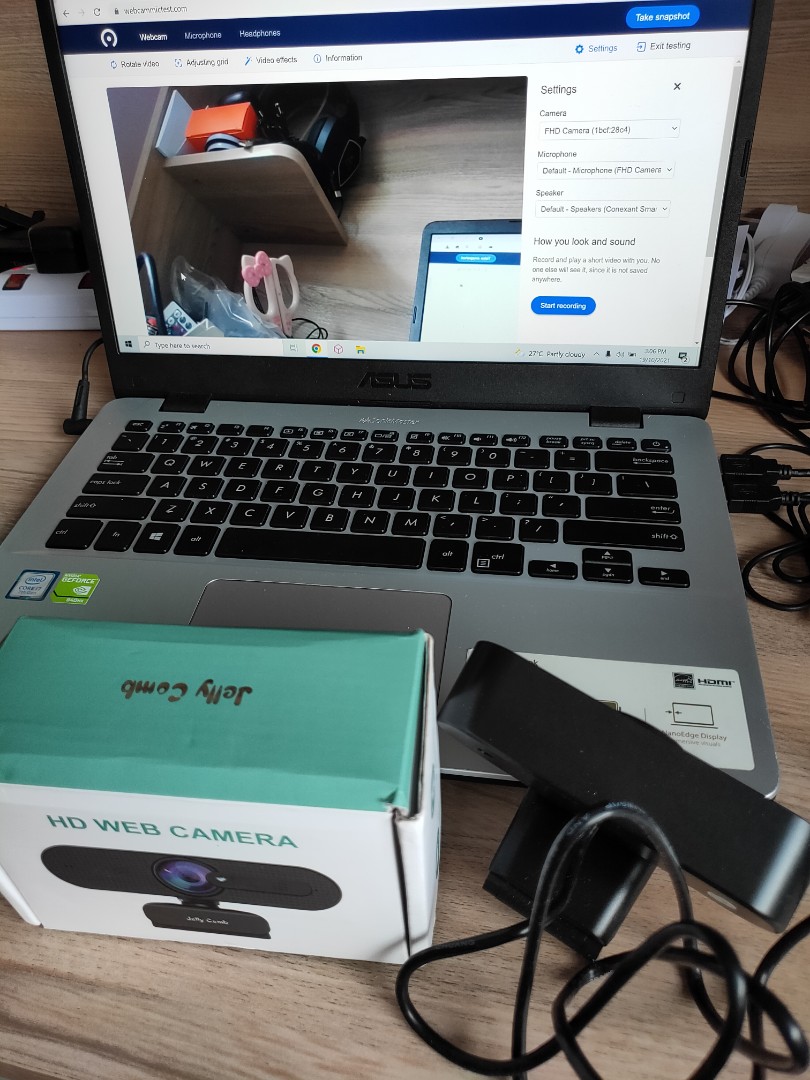 Jelly Comb HD webcam, Computers & Tech, Parts & Accessories, Webcams on ...