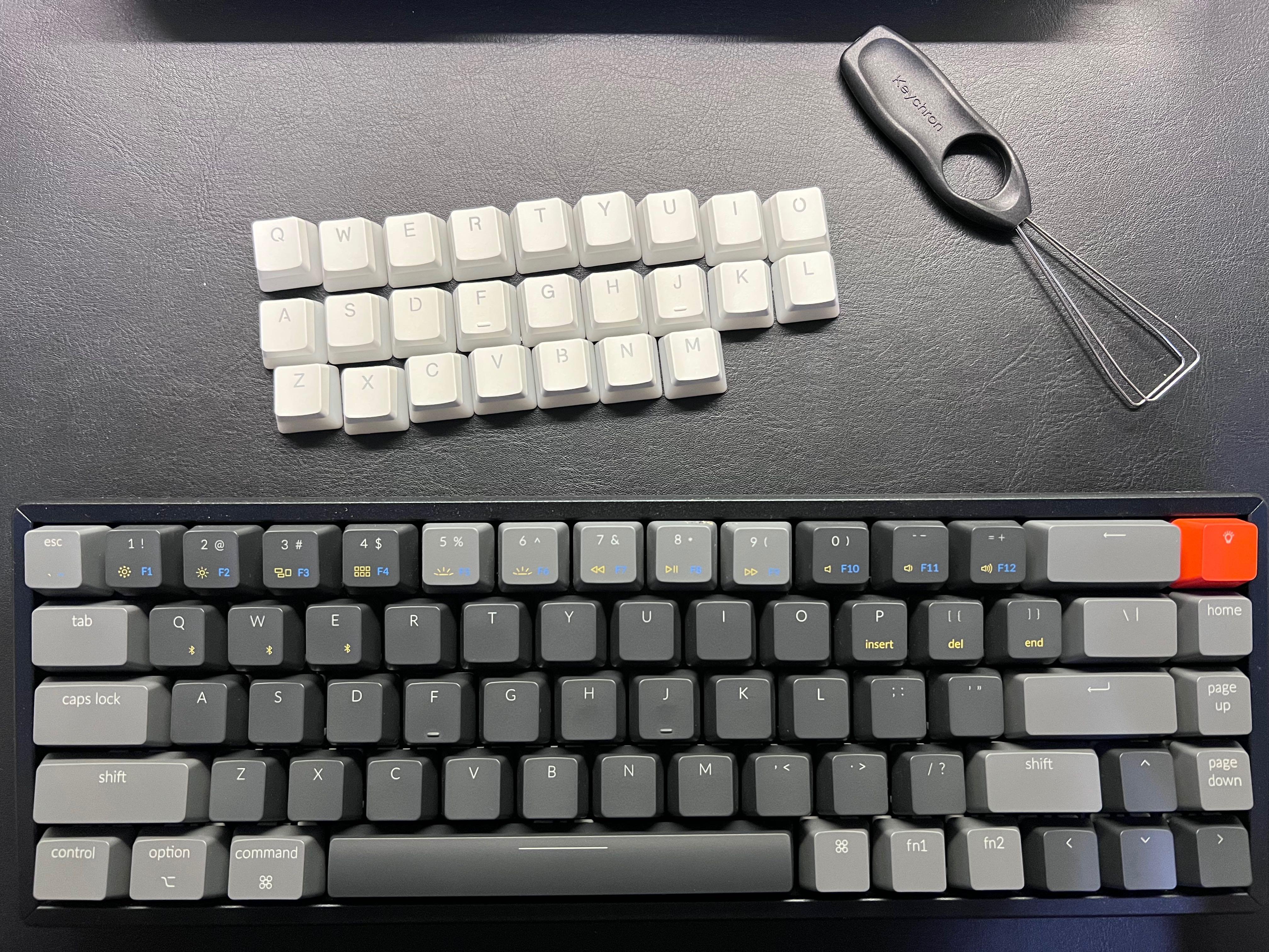 Keychron K6 Wireless Mechanical Keyboard , RGB, Hotswap Red, includes ...