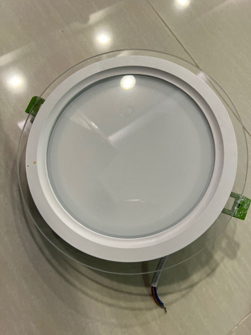 LED Downlight 200mm diameter, Furniture & Home Living, Lighting & Fans ...