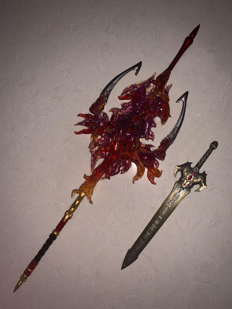 LFL NFS: 10” The Devil Lucifer and Flaming Sword / Trident of Lucifer ...