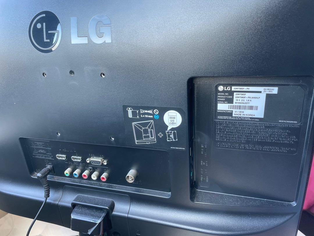 LG 21” LED TV / LG 21吋LED電視, 家庭電器, 電視 & 其他娛樂, 電視 - Carousell