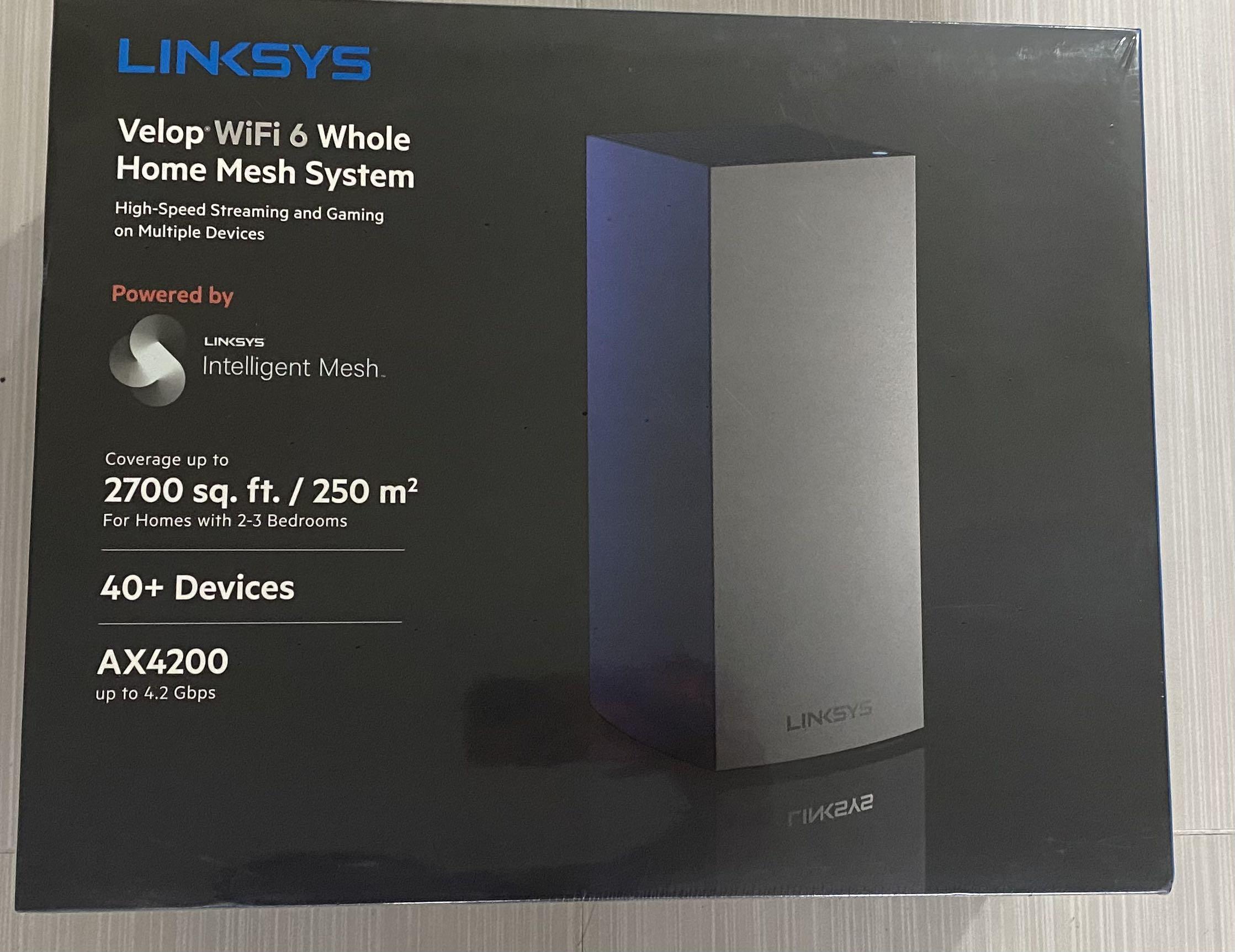 Linksys Velop AX4200 WiFi 6 Mesh System, Computers & Tech, Office & Business Technology on Carousell