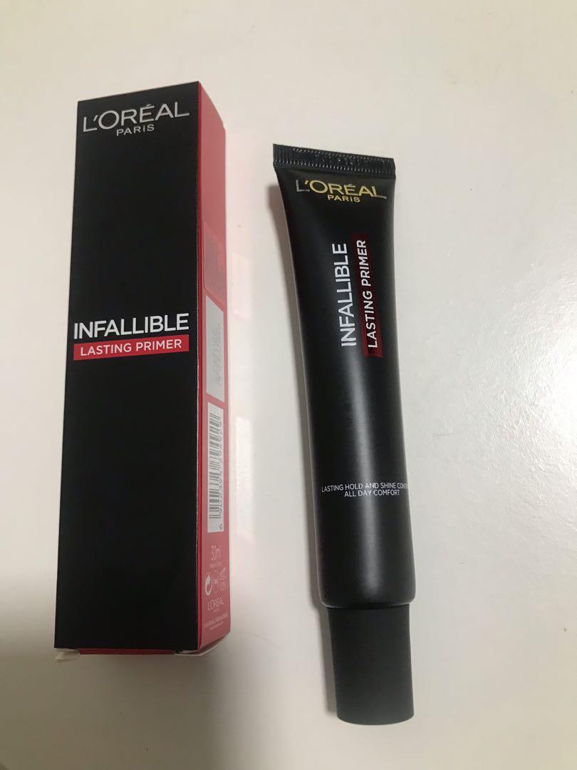 Loreal infallible primer, Beauty & Personal Care, Face, Makeup on Carousell