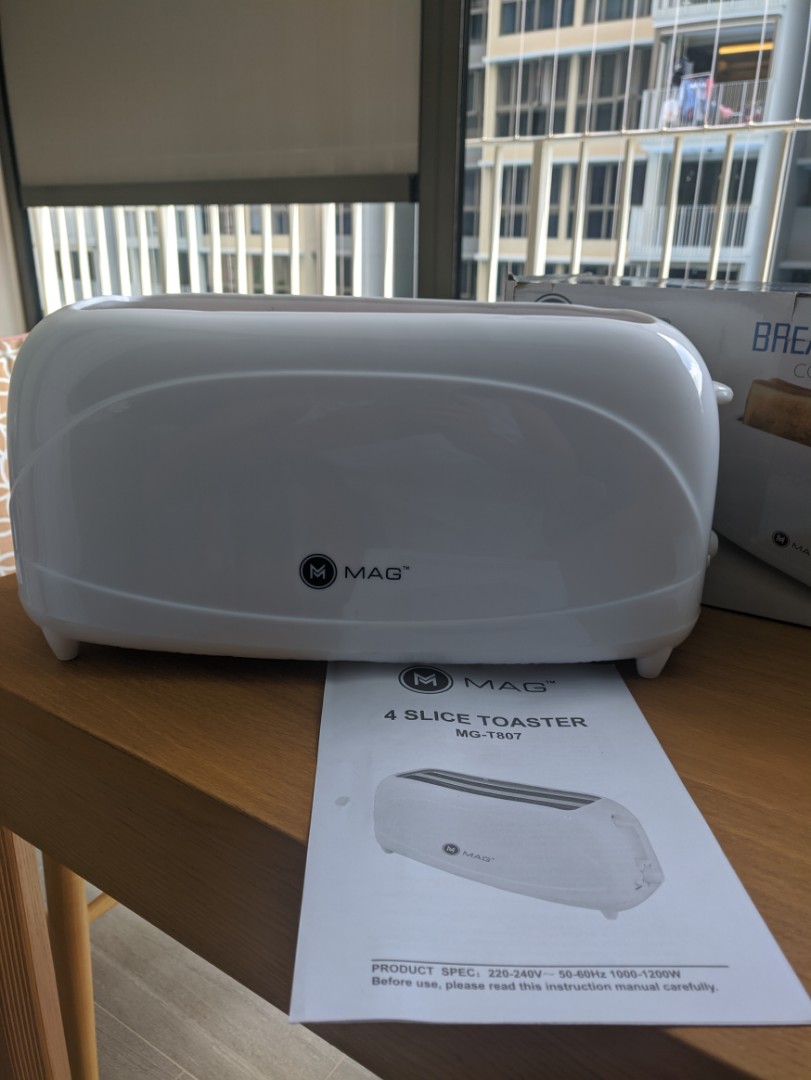 Mag bread toaster (White), TV & Home Appliances, Kitchen Appliances ...
