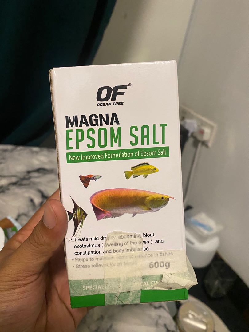 MAGNA EPSOM SALT FOR BETTA, Pet Supplies, Homes & Other Pet Accessories ...