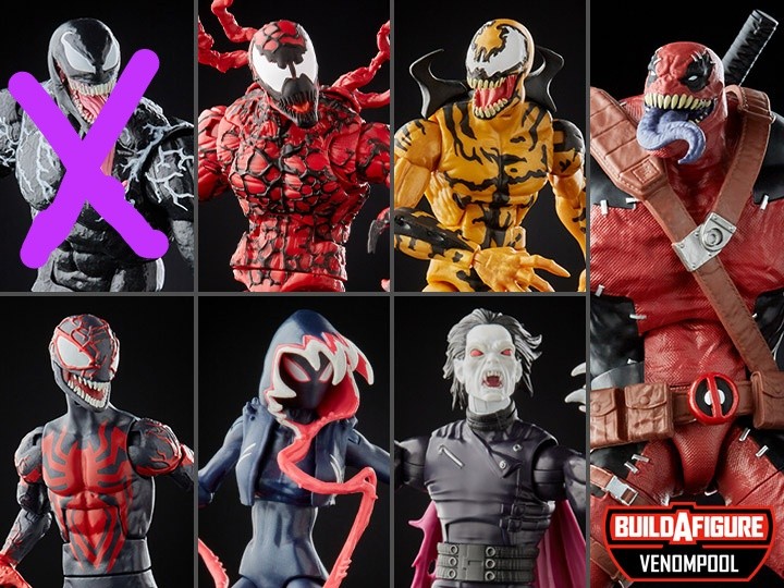 Hasbro Marvel Legends Venompool Wave, Hobbies & Toys, Toys & Games on ...